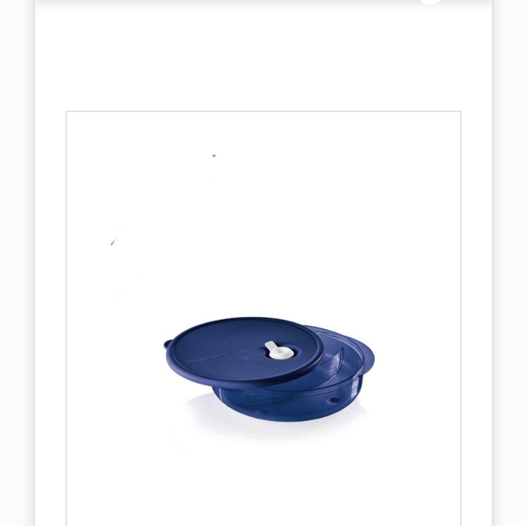 Tupperware | Kitchen | Tupperware Small Round Vent N Serve | Poshmark